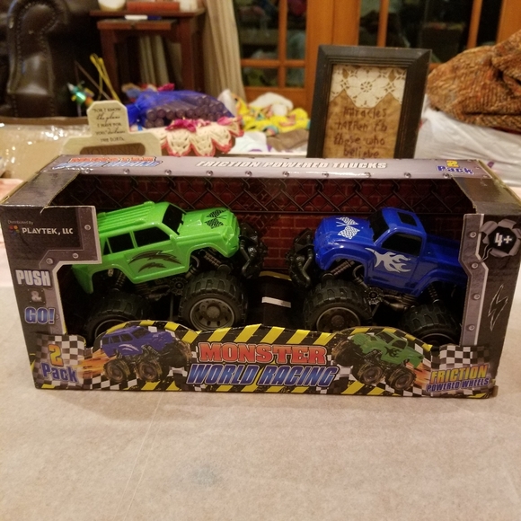 Playtek | Toys | Monster World Racing Trucks | Poshmark